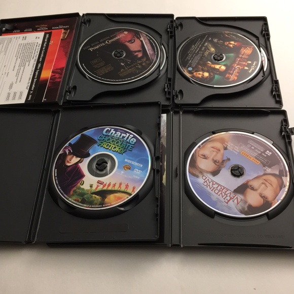 Media | Johnny Depp Family Movie Dvd Bundle | Poshmark